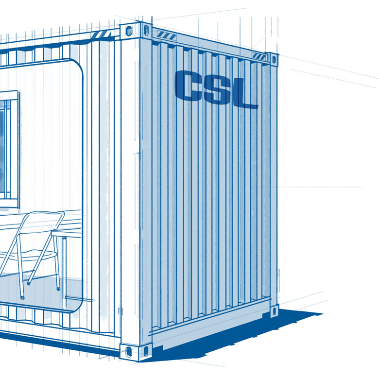 20ft Lunch Room | Enjoy your cuppa inside a CSL Container