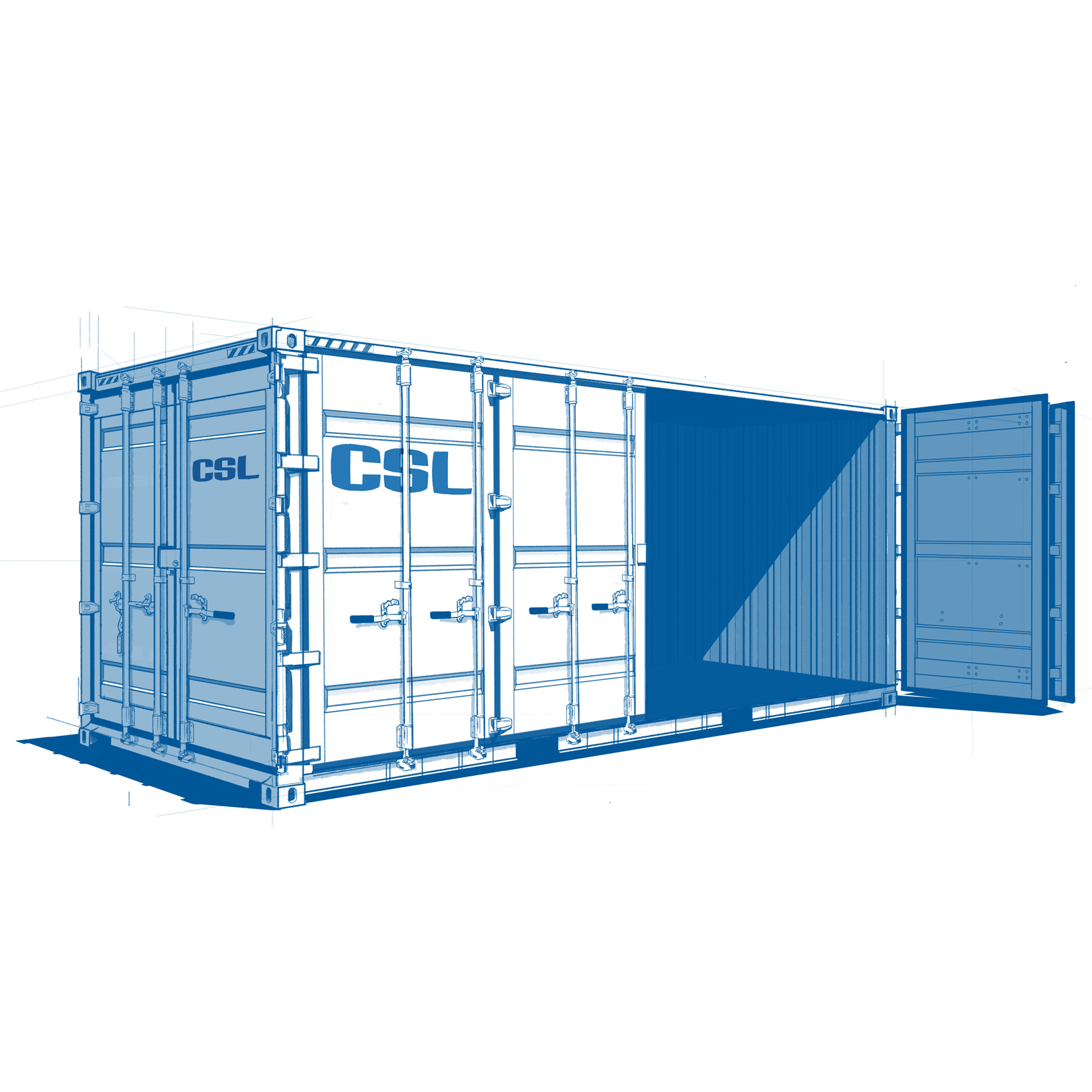20ft Side Opening Shipping Containers for Sale & Hire | CSL Containers