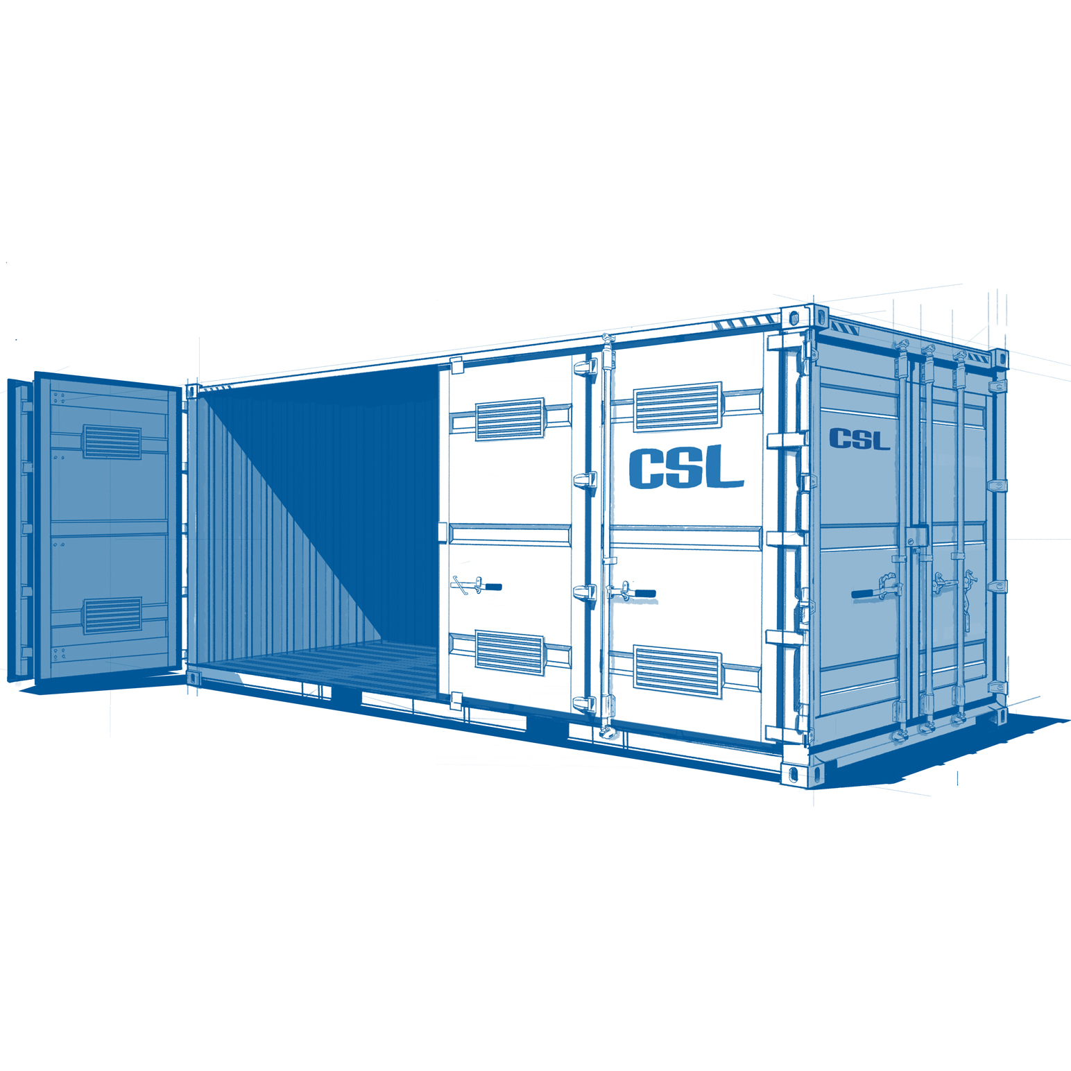 20ft Dangerous Goods Store :: CSL Containers