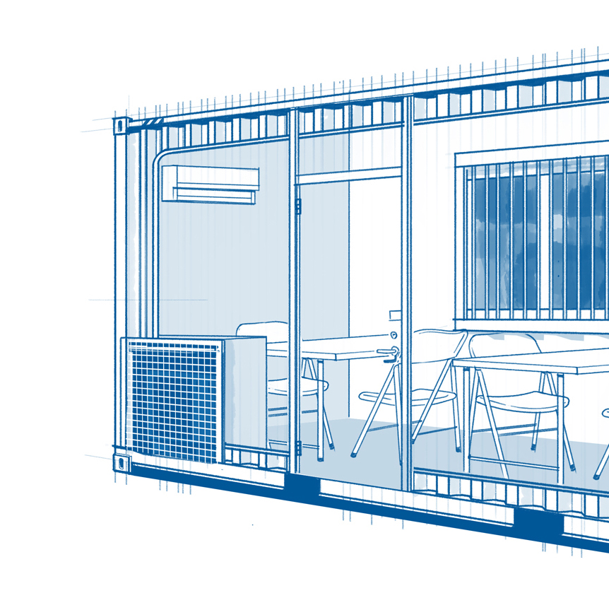 20ft Site Office | 20ft Container Office | CSL Containers